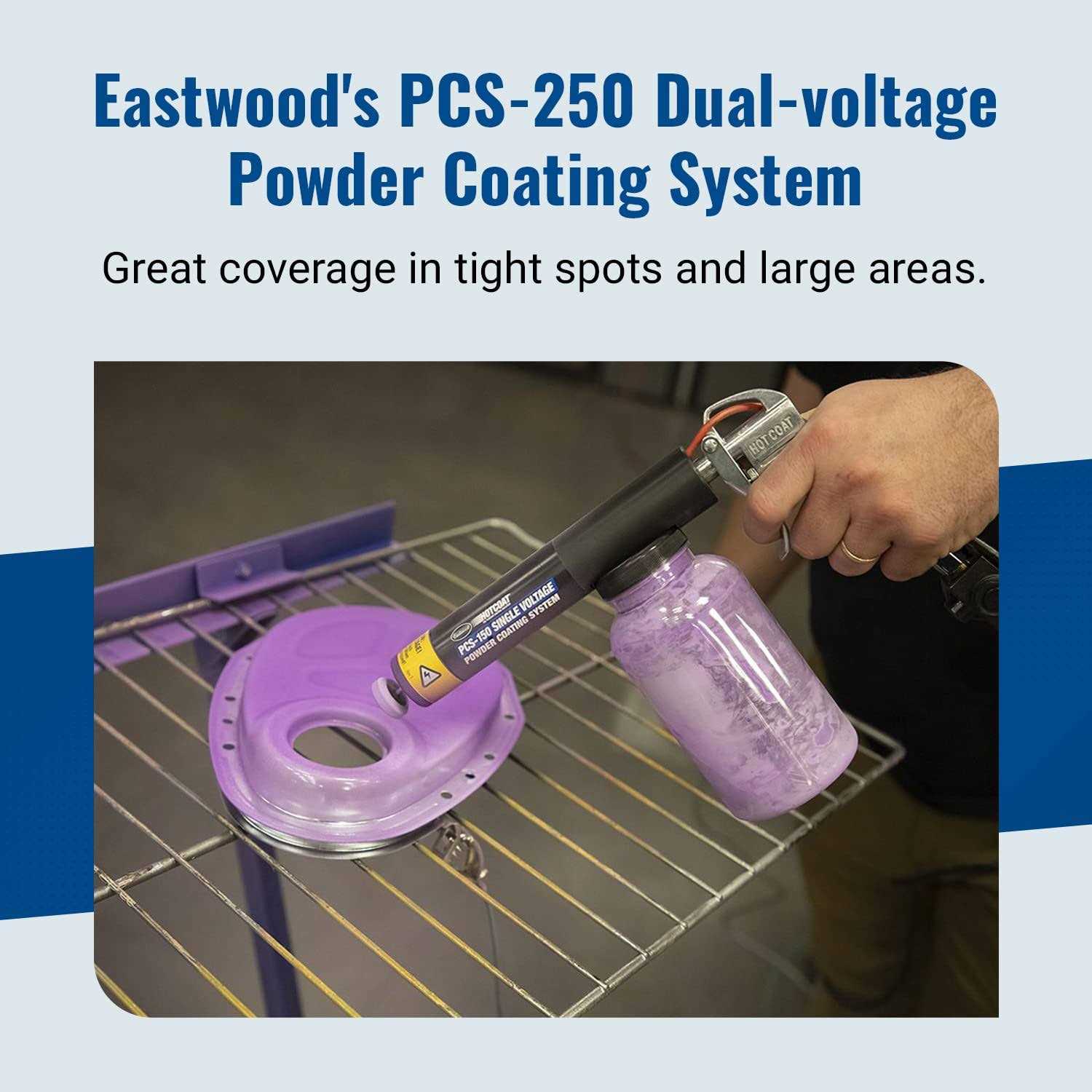 Eastwood PCS-250 Dual Voltage Powder Coating Gun - Hardware&Tools ...