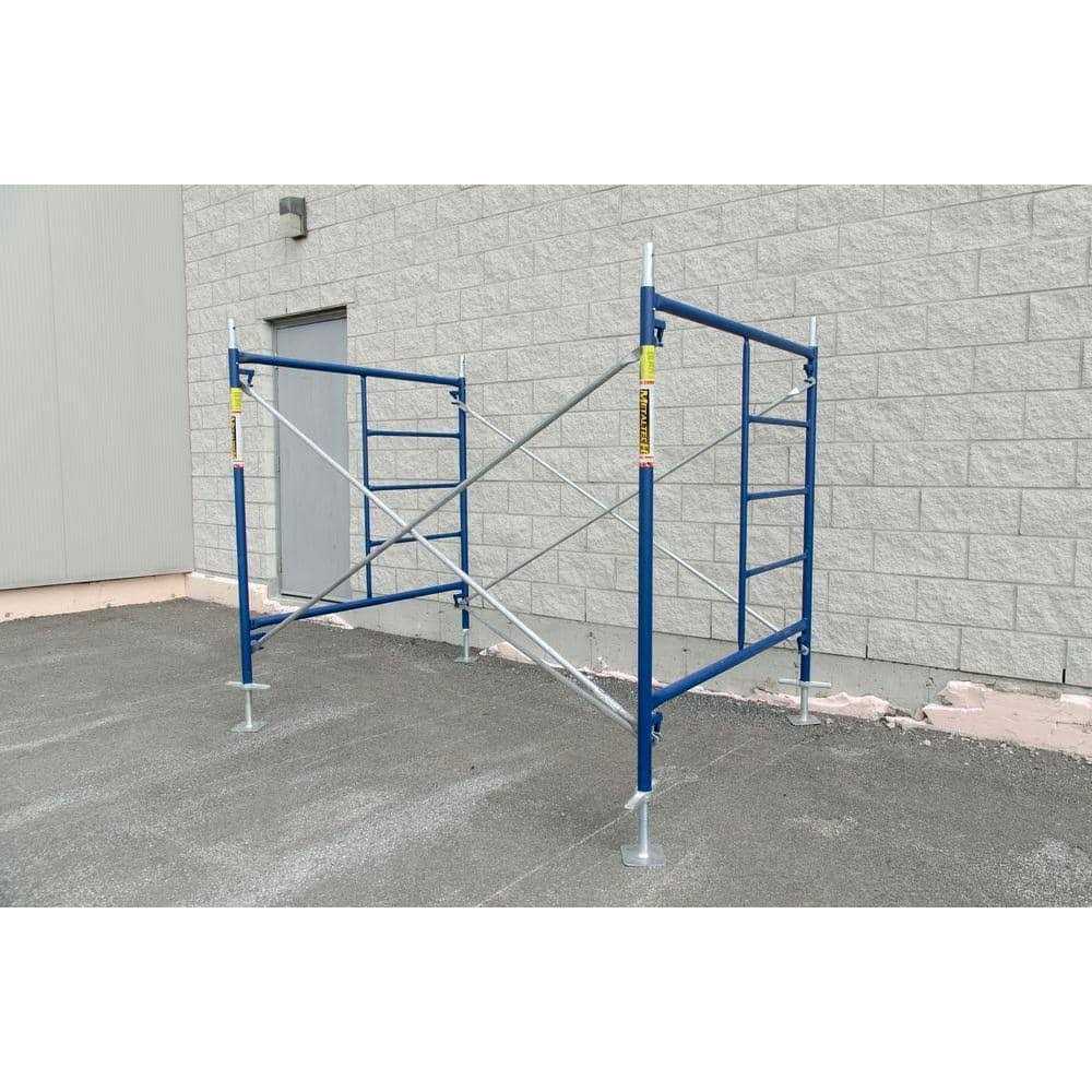 Metaltech Saferstack Single Lift Scaffold Set 5ft x 5ft x 7ft Model ...