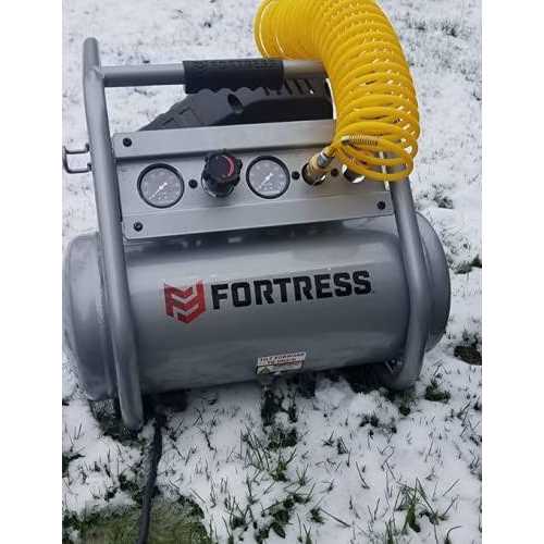 Hft Fortress Air Compressor 4 Gallon 200 PSI High Performance Fortress ...