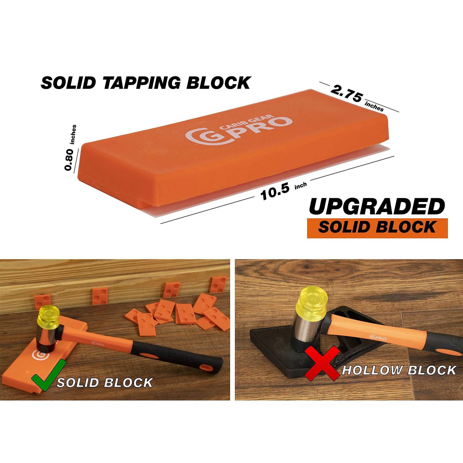 Laminate Wood Flooring Installation Kit with Extra Strong Solid Tapping ...