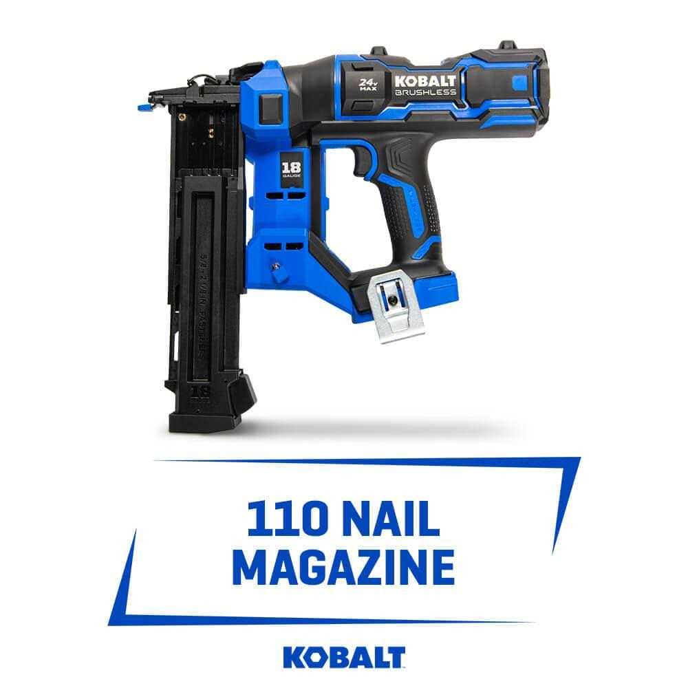 Kobalt XTR 2.125-in 18-Gauge Cordless Brad Nailer - Hardware&Tools ...