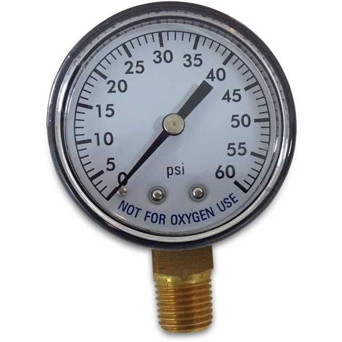 Hyper Tough Back-Mount Pressure Gauge - Hardware&Tools Online Store