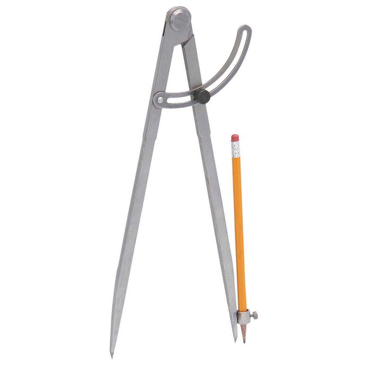 Pittsburgh 12 in. Locking Wing Divider Measuring Tool - Hardware&Tools ...