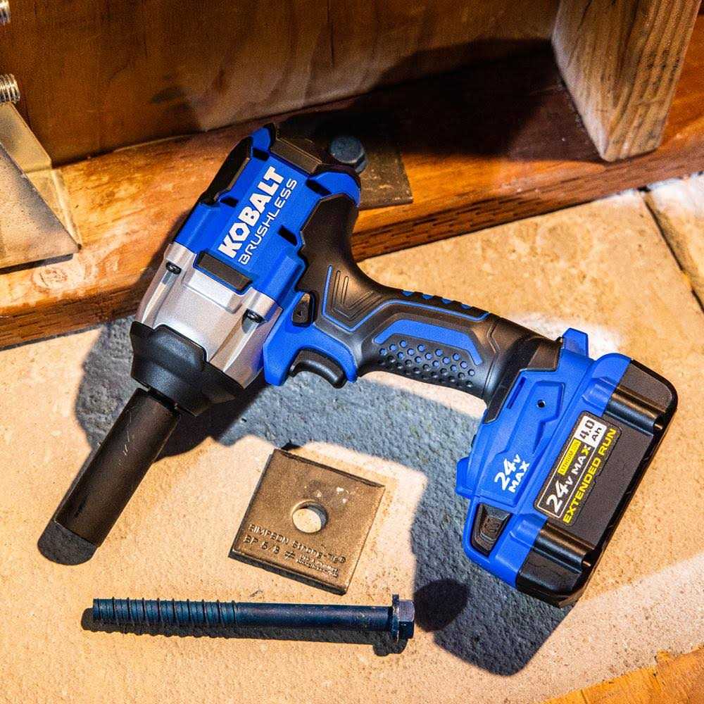 Kobalt Next-Gen 24-volt Variable Speed Brushless 1/2-in Drive Cordless ...