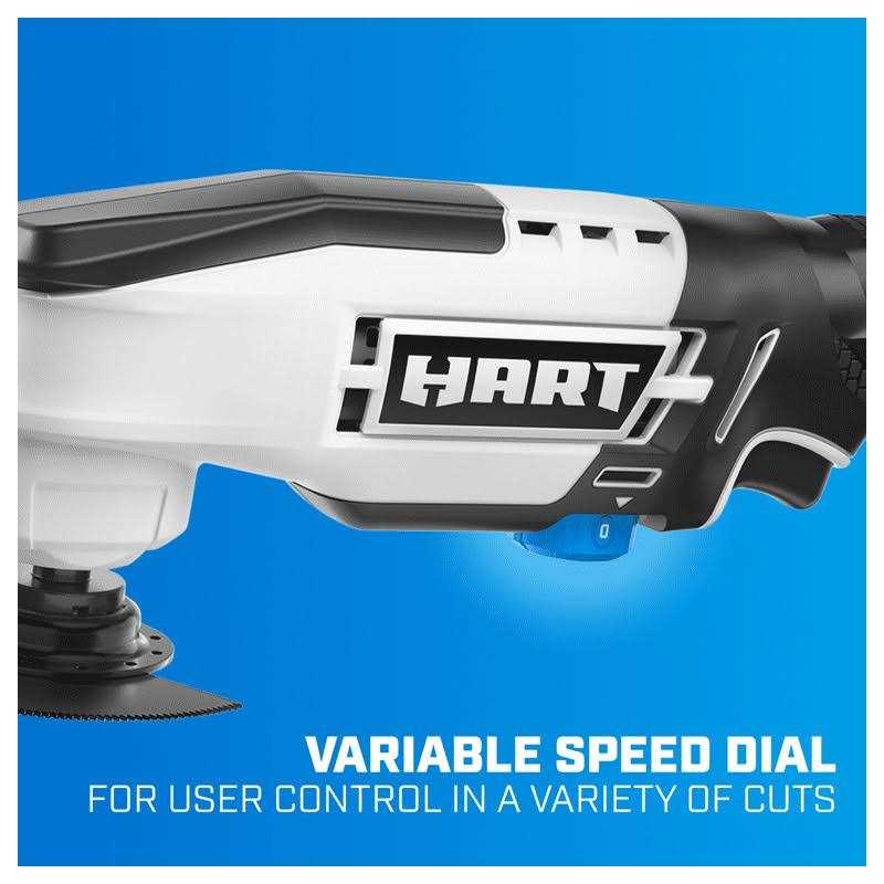 Hart 20-Volt Cordless Oscillating Multi-Tool HPMT01VN - Hardware&Tools ...