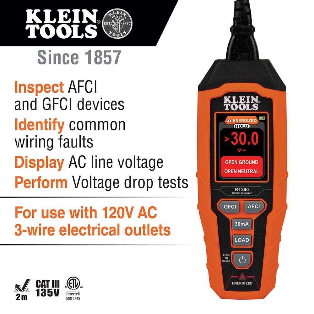 Klein Tools Circuit Analyzer RT390 - Hardware&Tools Online Store
