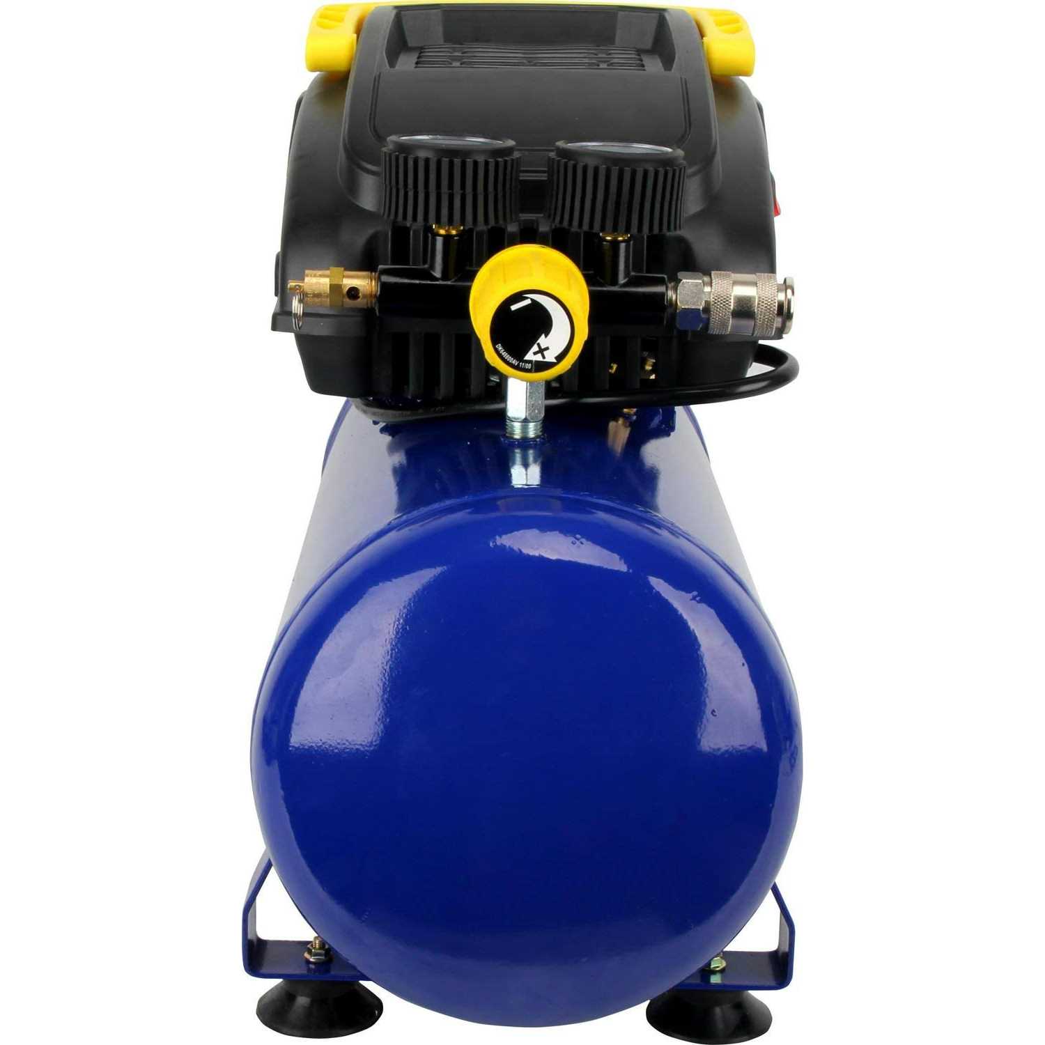 Goodyear 3 Gallon Air Horizontal Air Compressors. 135 Max Psi. 1.0 Scfm ...