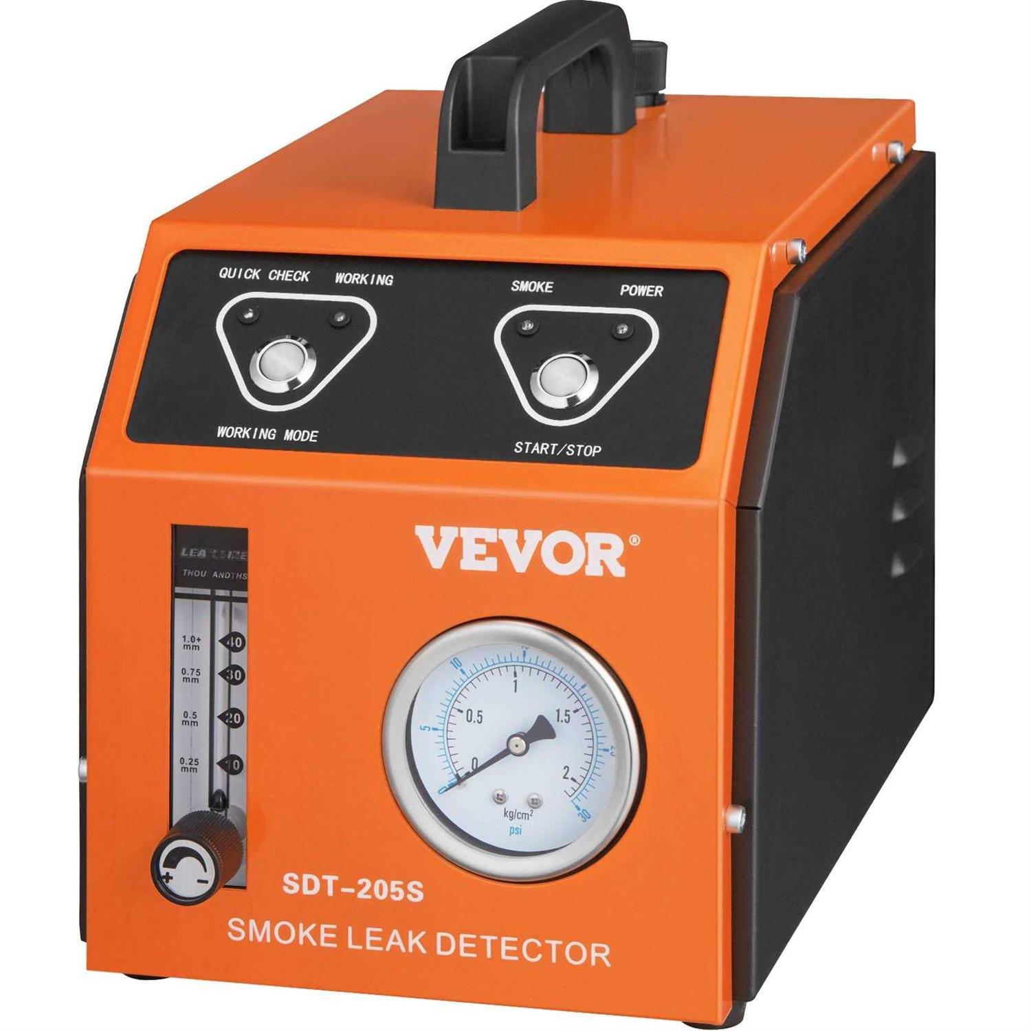 VEVOR Smoke Machine Automotive Evap Smoke Leak Detector with Dual Mode ...