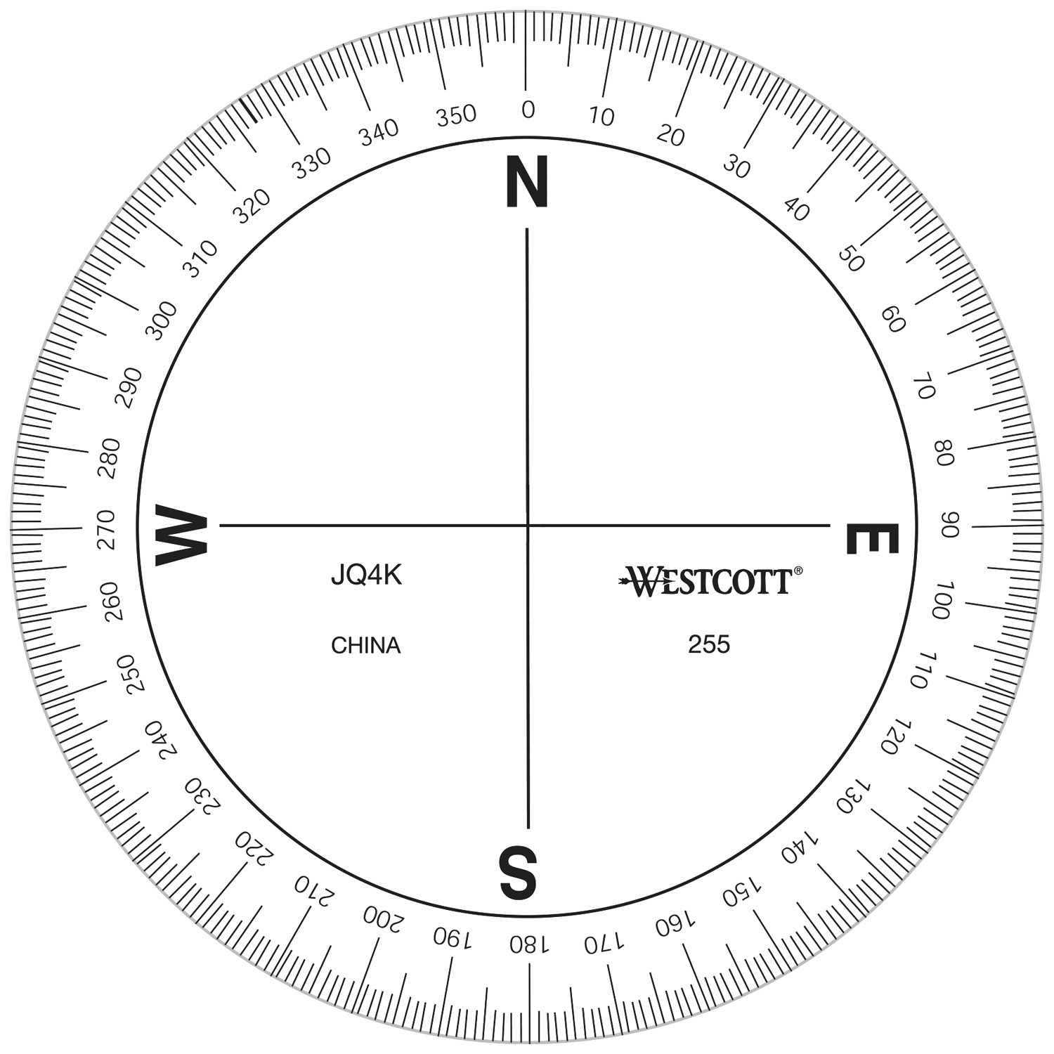 Westcott Compass Protractor - Hardware&Tools Online Store