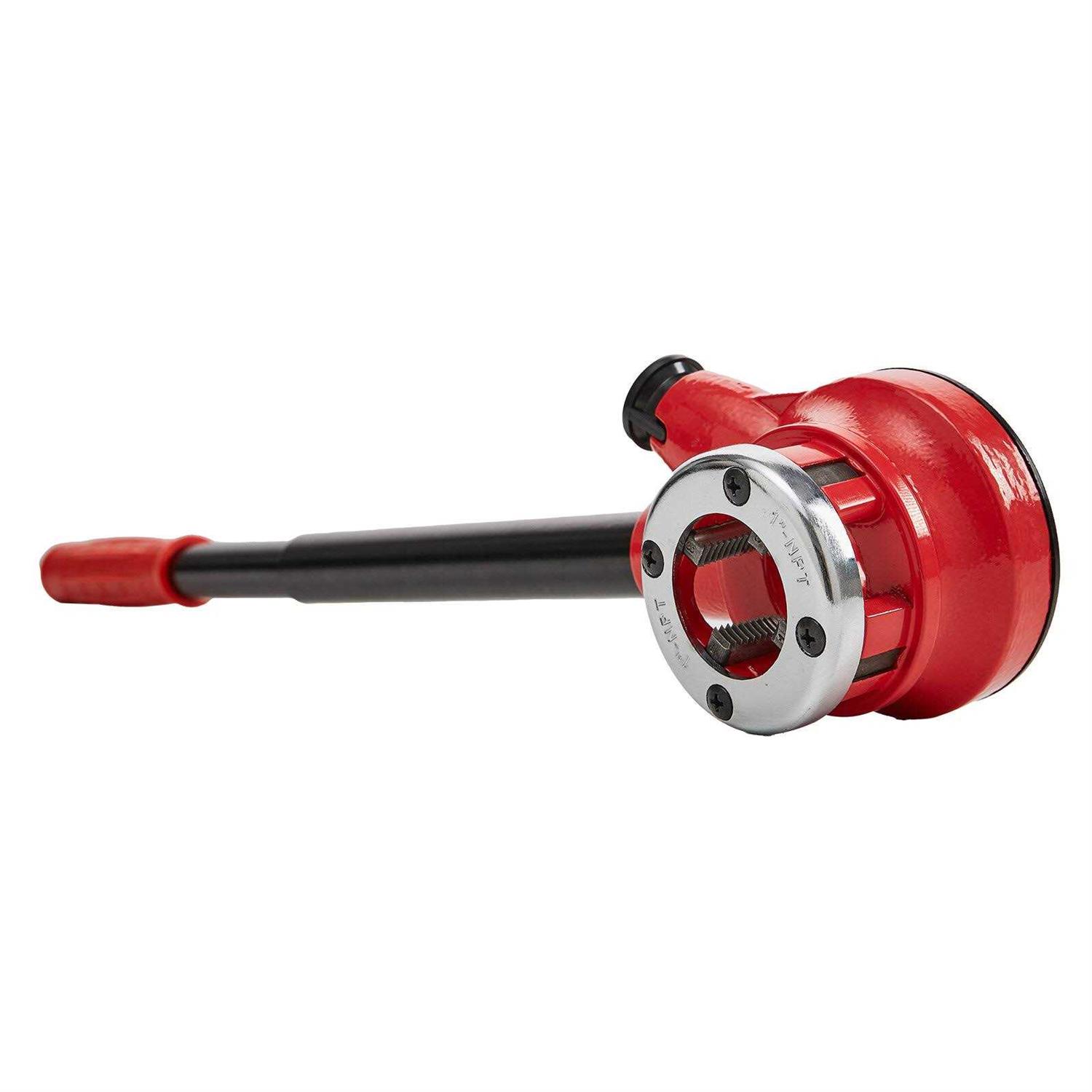 VEVOR Ratchet Pipe Threader Kit 1/2 NPT 3/4 NPT 1 NPT Manual Ratcheting ...