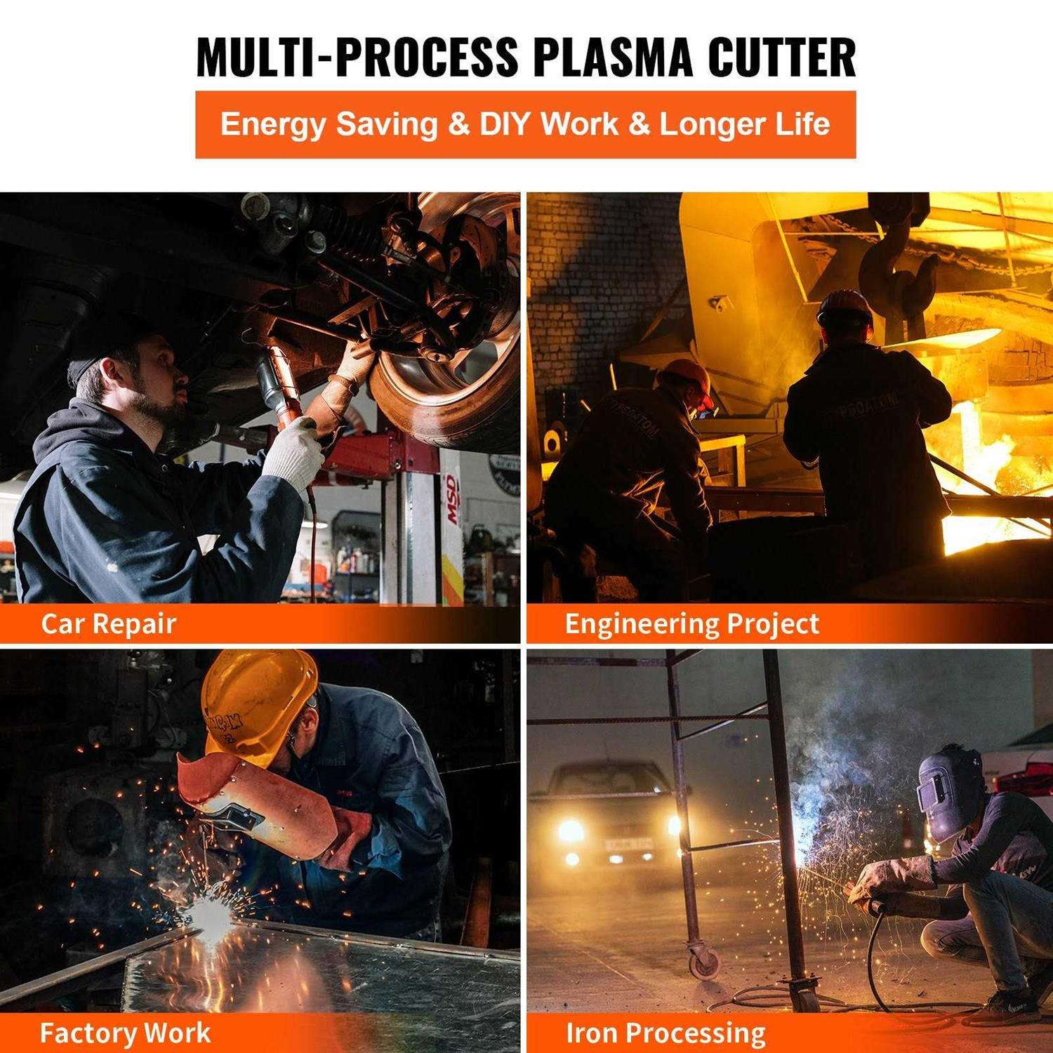 VEVOR 3 in 1 Plasma Cutter Welder Machine CT-520 TIG/MMA Plasma Cutter ...