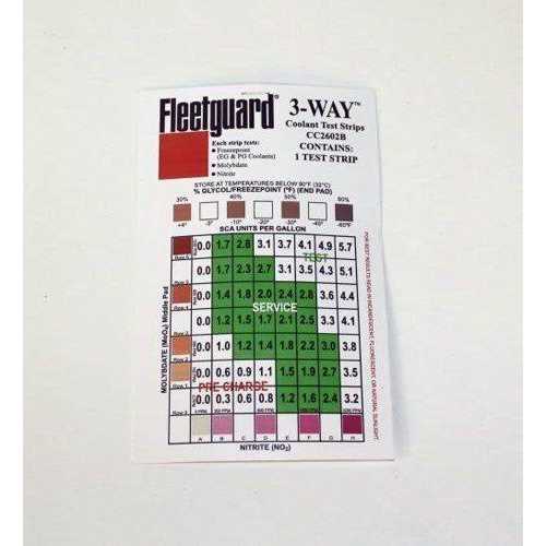Fleetguard CC2602 Coolant Test Kit - Hardware&Tools Online Store