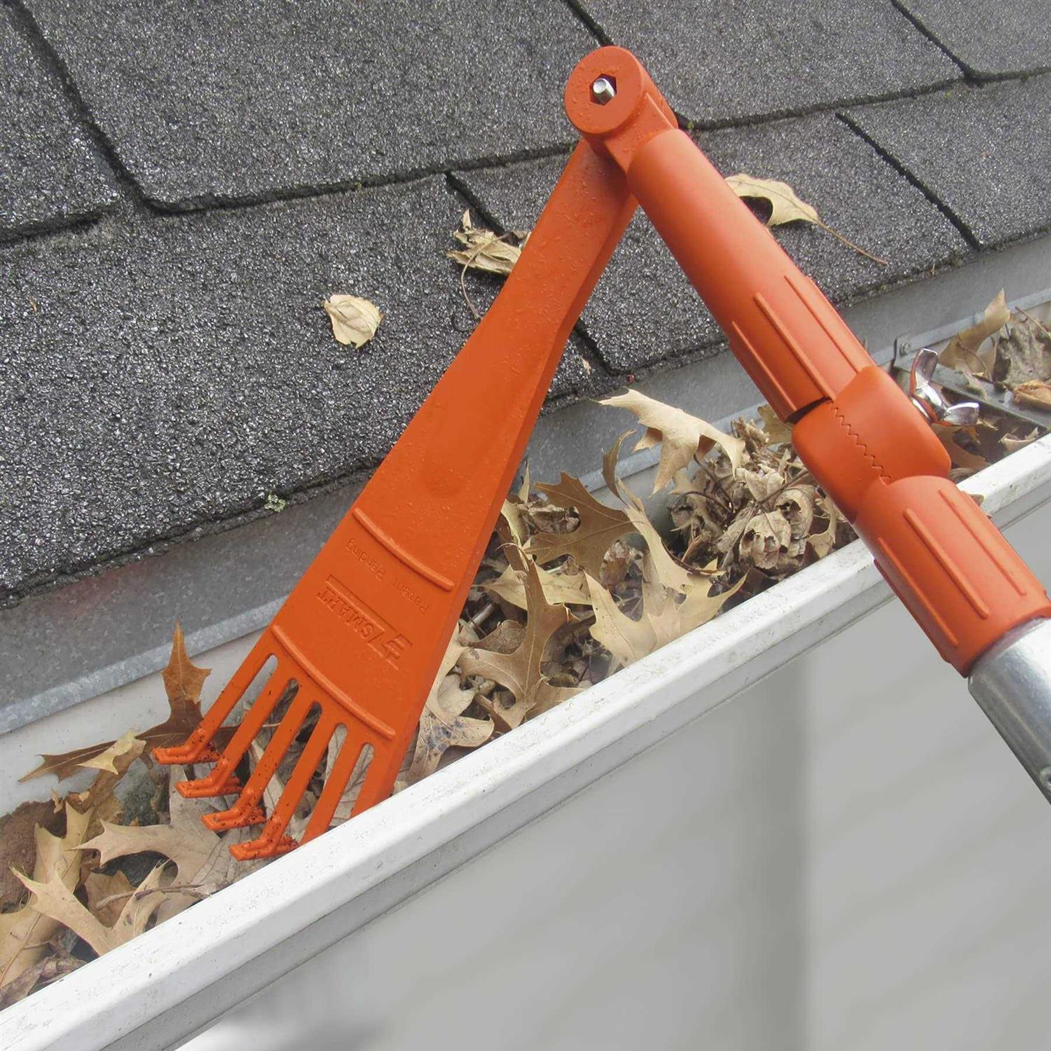 EZ Smart Tools 16.75 in. 6 Tine Poly Rake Poly Handle - Hardware&Tools ...