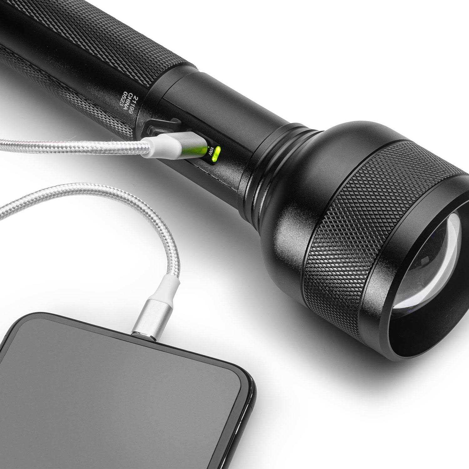 Bushnell 3000 Lumen Rechargeable Focusing Flashlight - Hardware&Tools ...