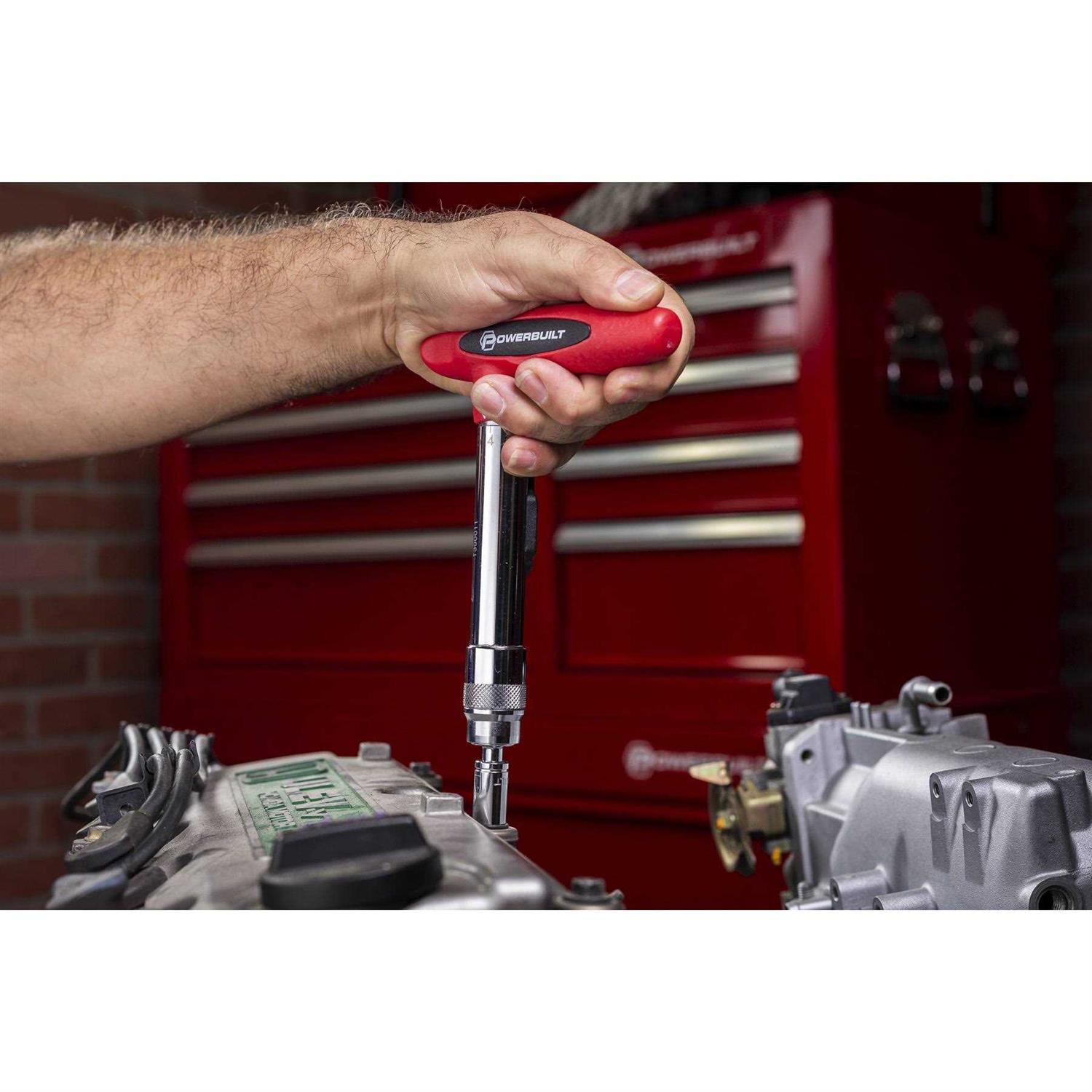Powerbuilt 649971 1/4 Drive T-Handle Torque Driver - Hardware&Tools ...