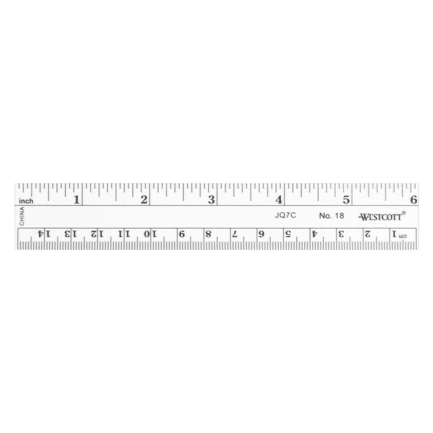 Westcott 6-Inch Flexible Metric Ruler - Hardware&Tools Online Store