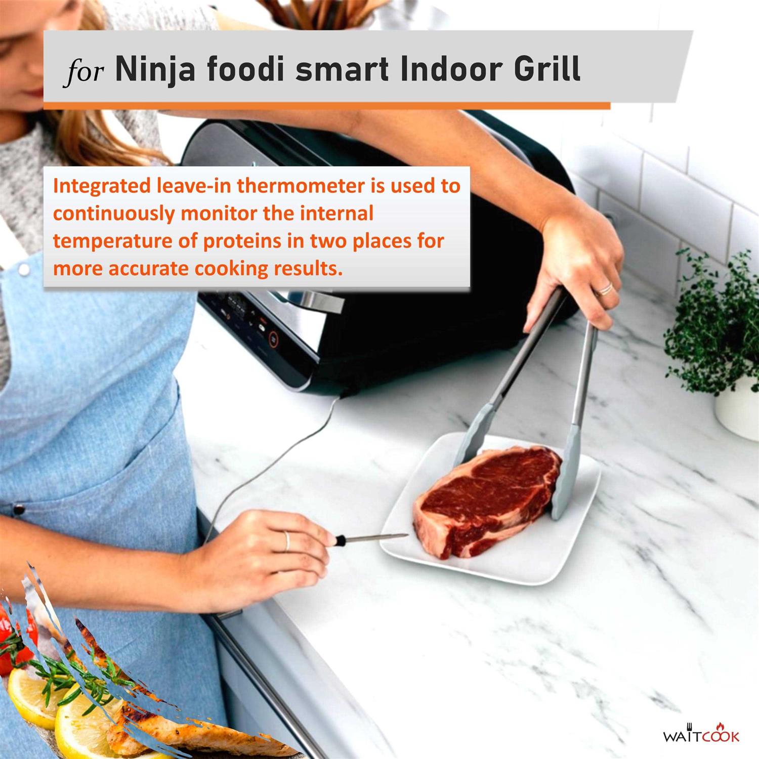 Smart Thermometer Probe for Ninja FG550/FG551 Smart XL 6-in-1 Indoor ...