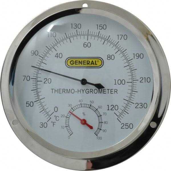 General Tools A600FC Dial Analog Thermo-Hygrometer - Hardware&Tools ...