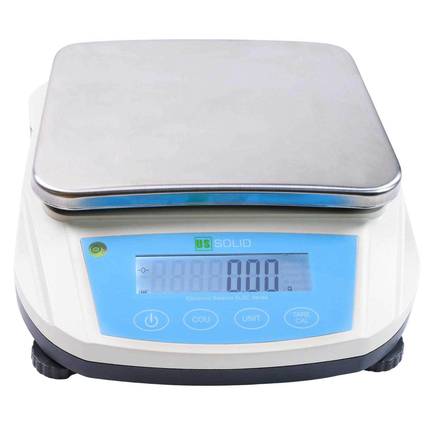 U.S. Solid Precision Lab Scale 5000g x 0.01g Analytical Balance Rs232 ...