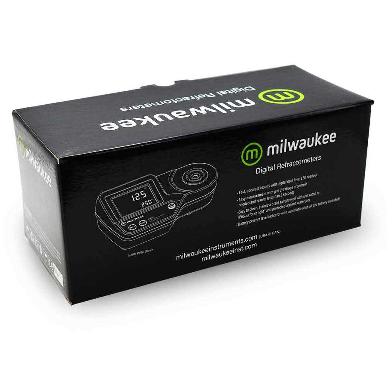 Milwaukee Digital Refractometer MA887 - Hardware&Tools Online Store