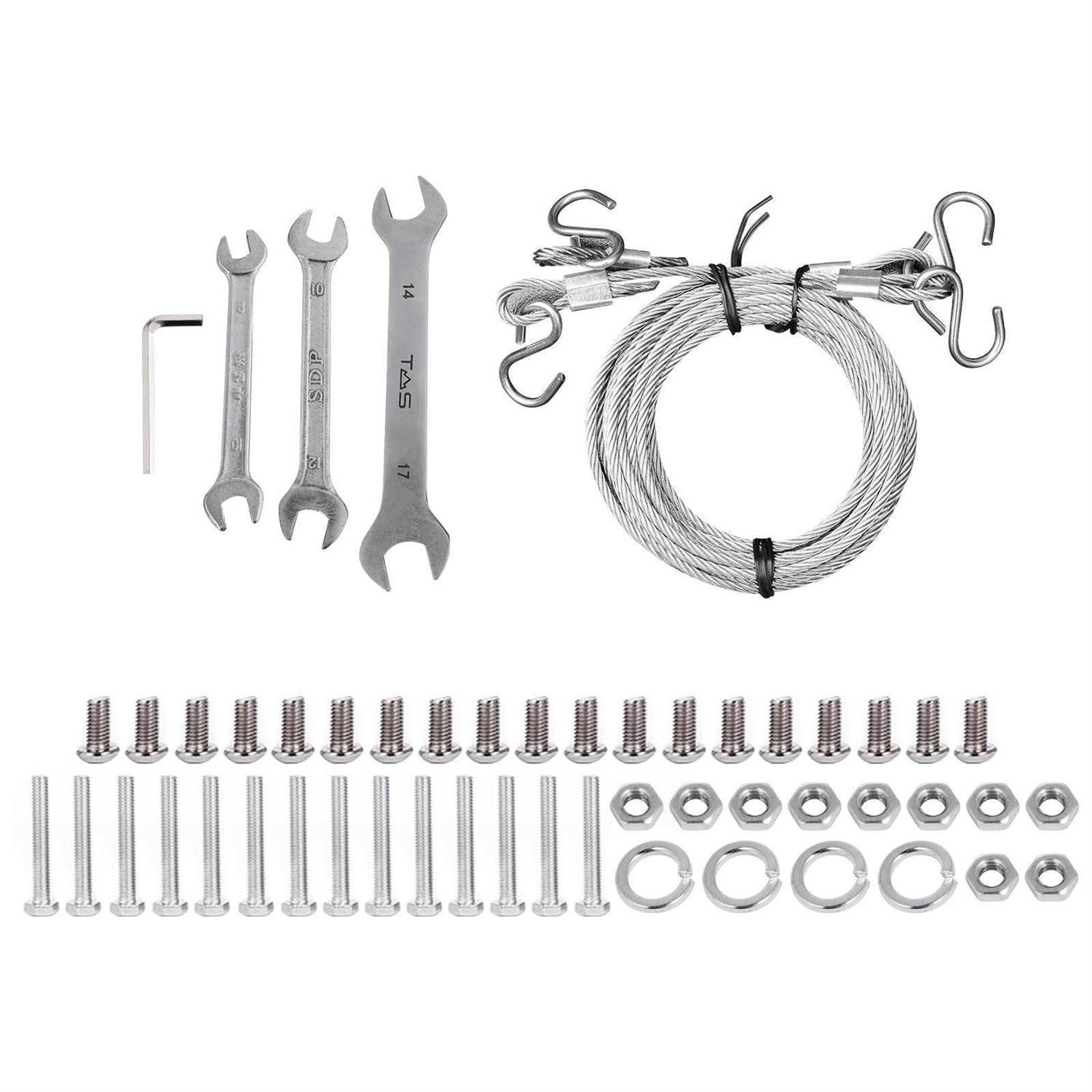 VEVOR Folding Chair Cart 750lbs Capacity Folding Chair Rack 42 Chairs ...