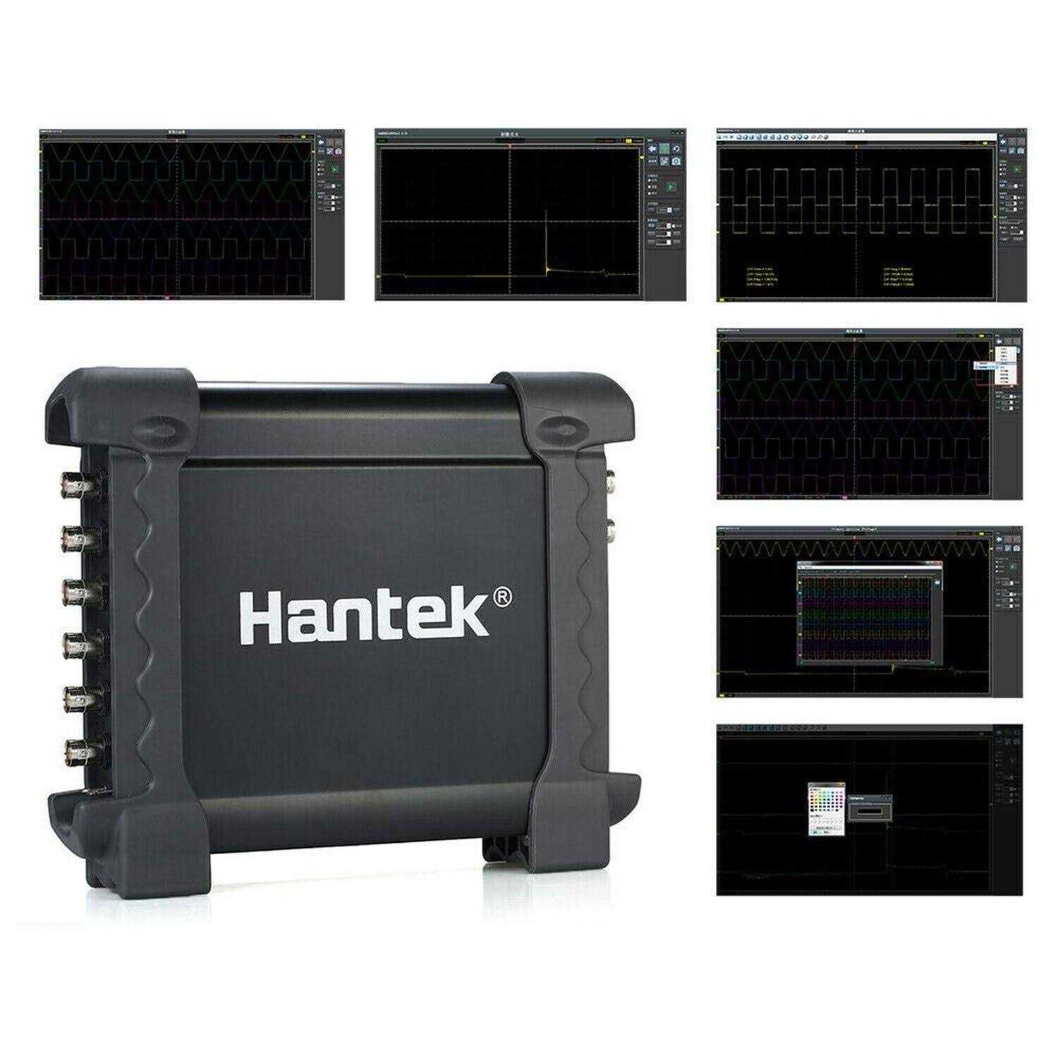 Hantek 1008C PC USB 8CH Automotive Diagnostic Digital Oscilloscope/DAQ ...