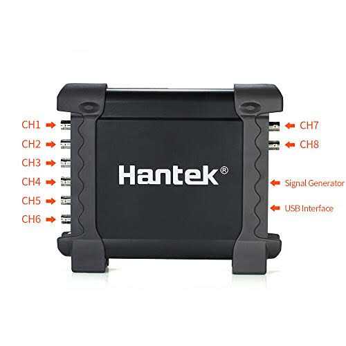 Hantek 1008C PC USB 8CH Automotive Diagnostic Digital Oscilloscope/DAQ ...