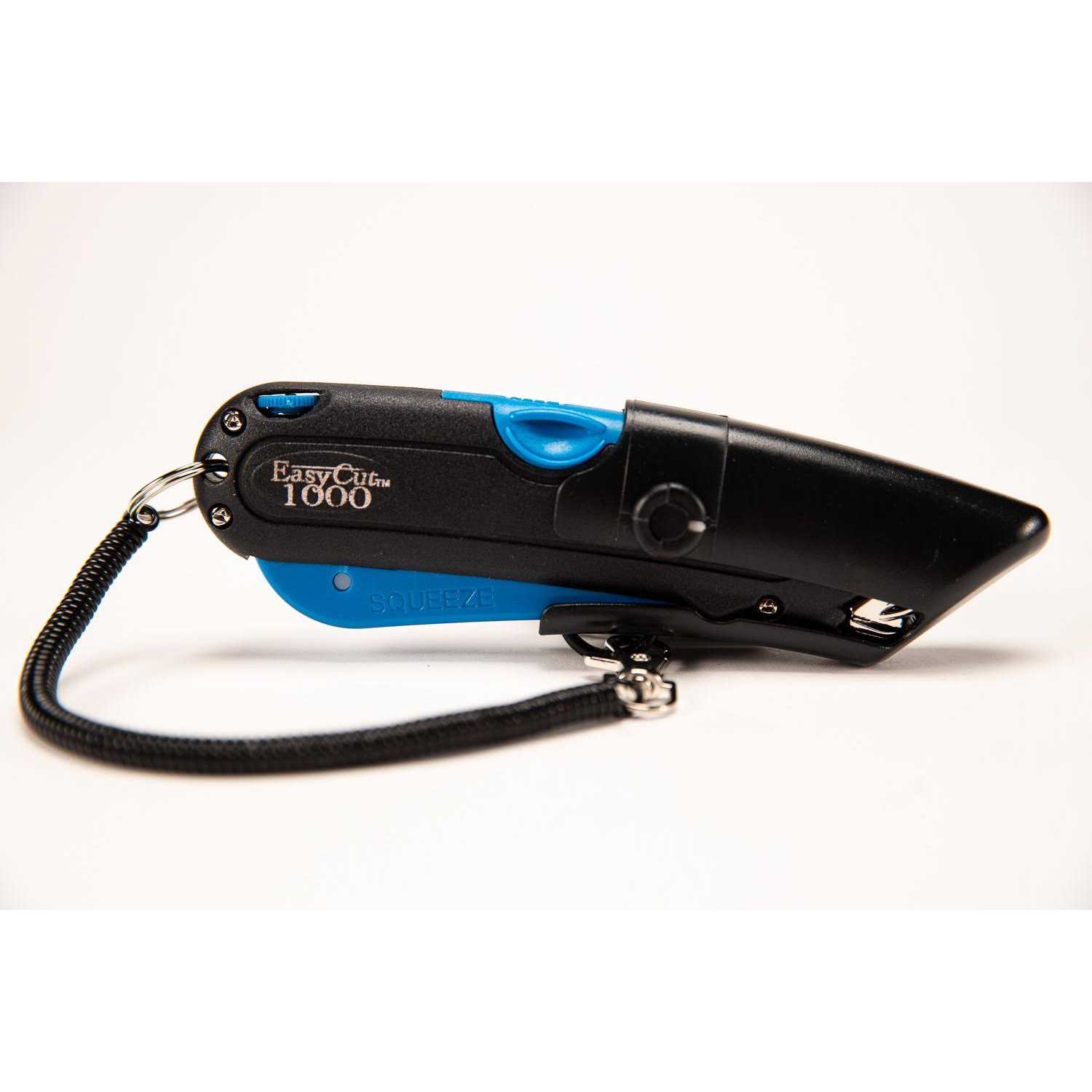 Easy Cut Safety Cutter with Holster and Lanyard - Hardware&Tools Online ...