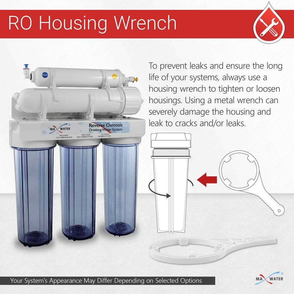 Max Water Heavy Duty 10 inch Spanner/Wrench for Ro Systems - Hardware ...