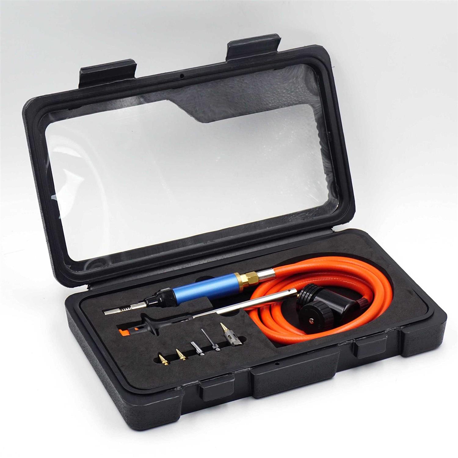 BLUEFIRE 3' Hose MAPP Gas Soldering Mini Pen Torch Full Kit Multi ...