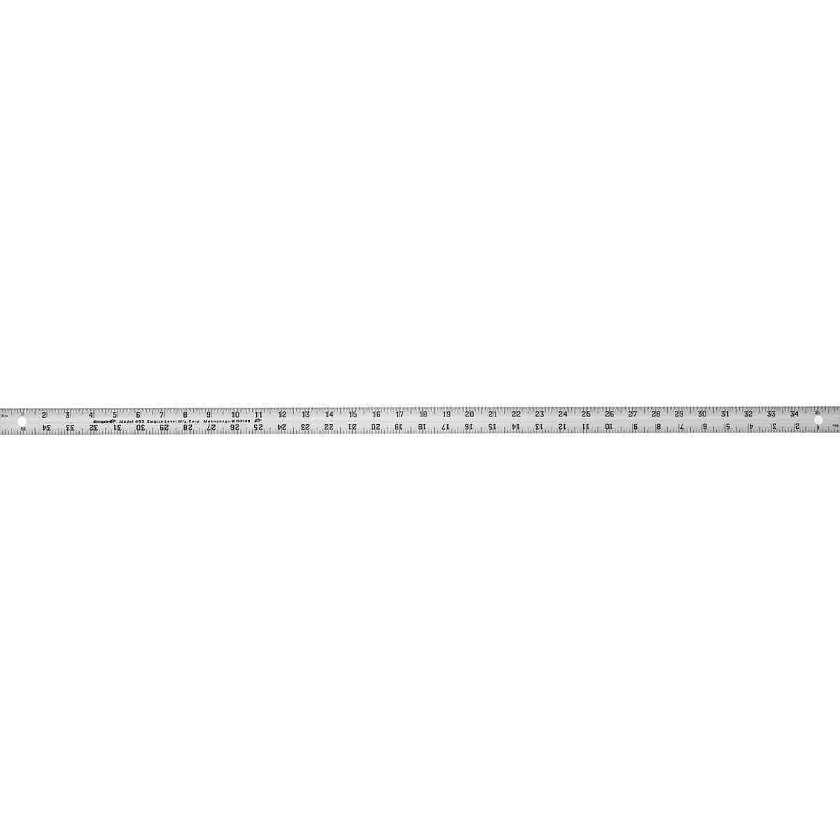 Empire 36 in. Aluminum Straight Edge Ruler 403 - Hardware&Tools Online ...