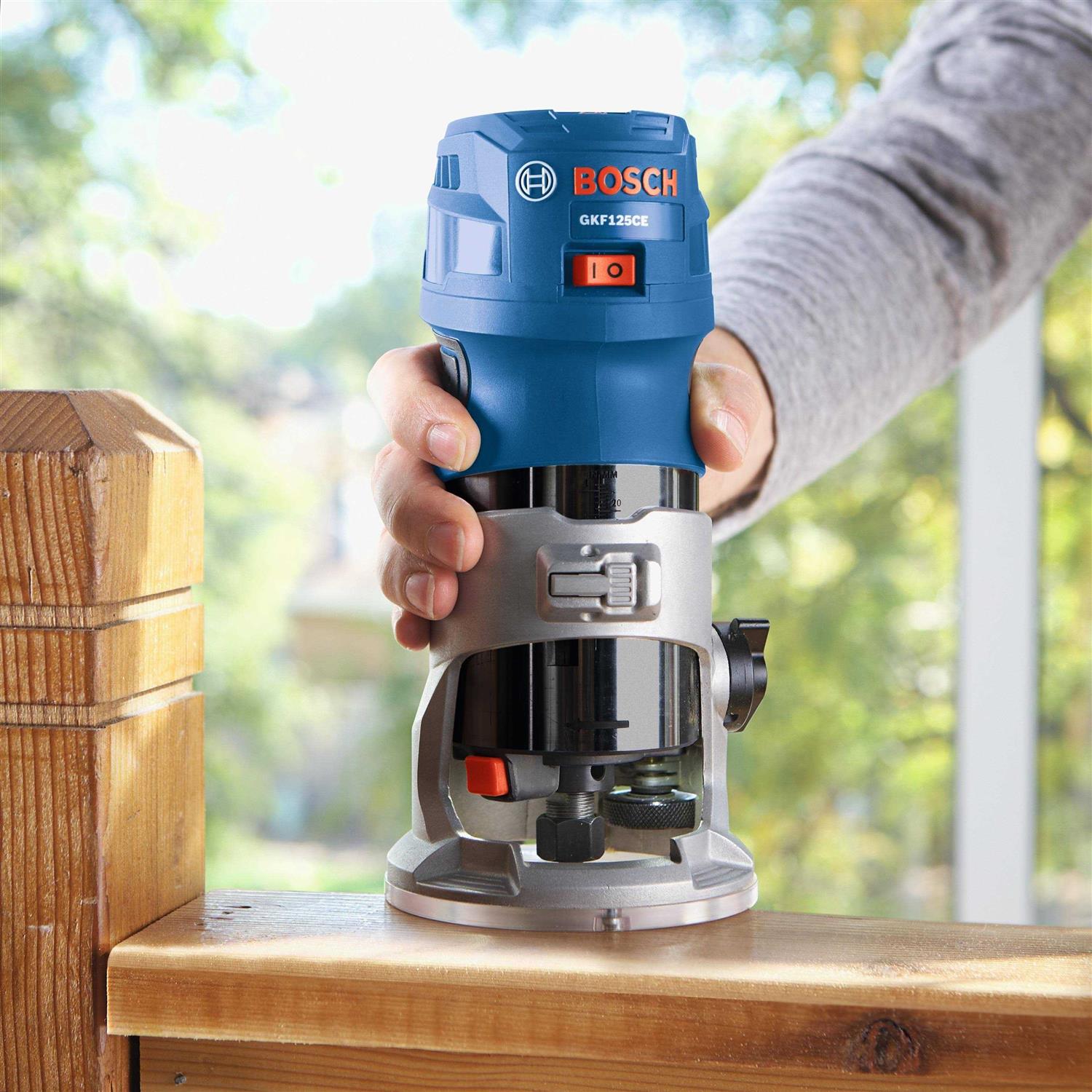 Bosch Colt 1.25 HP Variable-Speed Palm Router Kit GKF125CEK - Hardware ...
