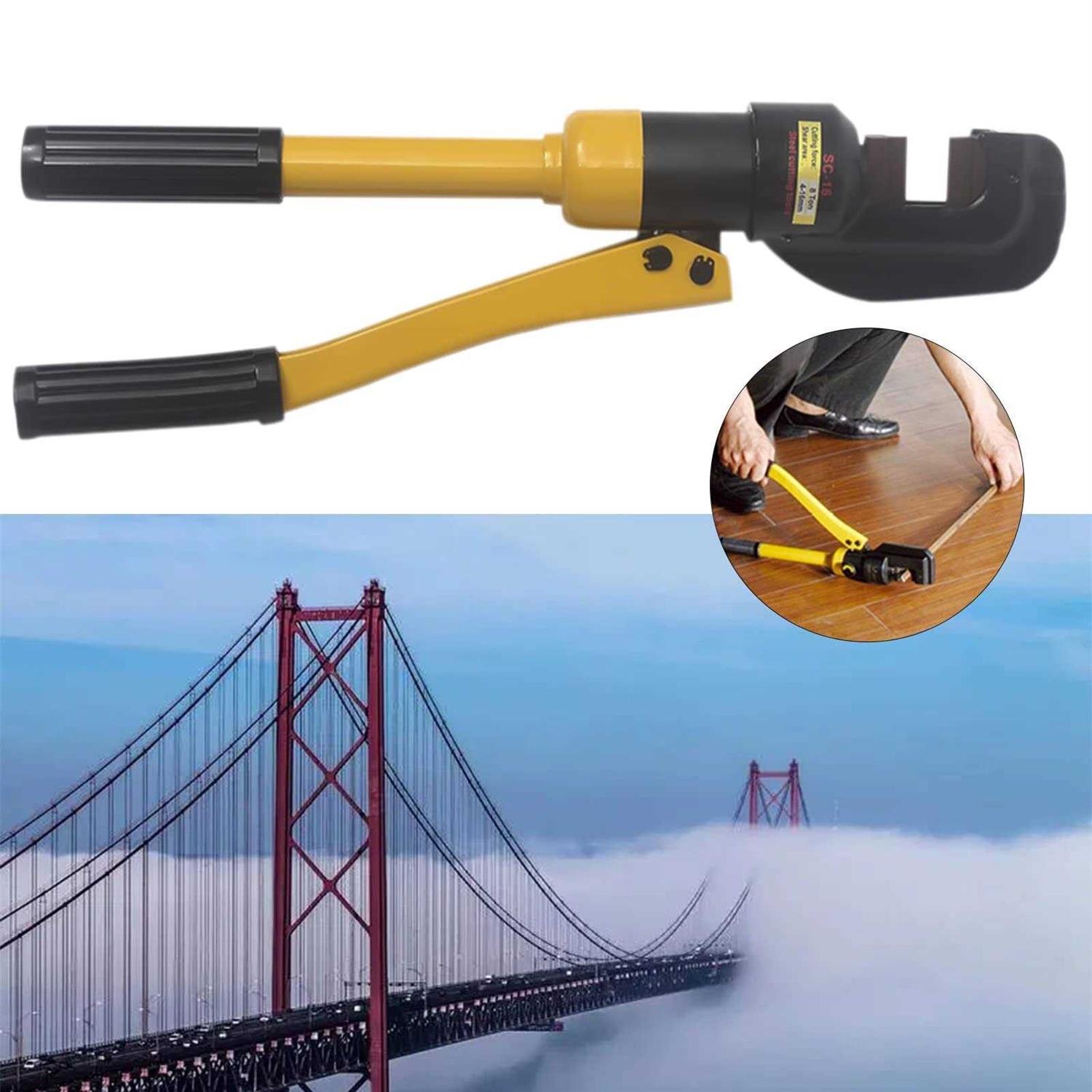 NOLANTISI Hydraulic Rebar Pliers Portable Hydraulic Rebar Cutter for ...