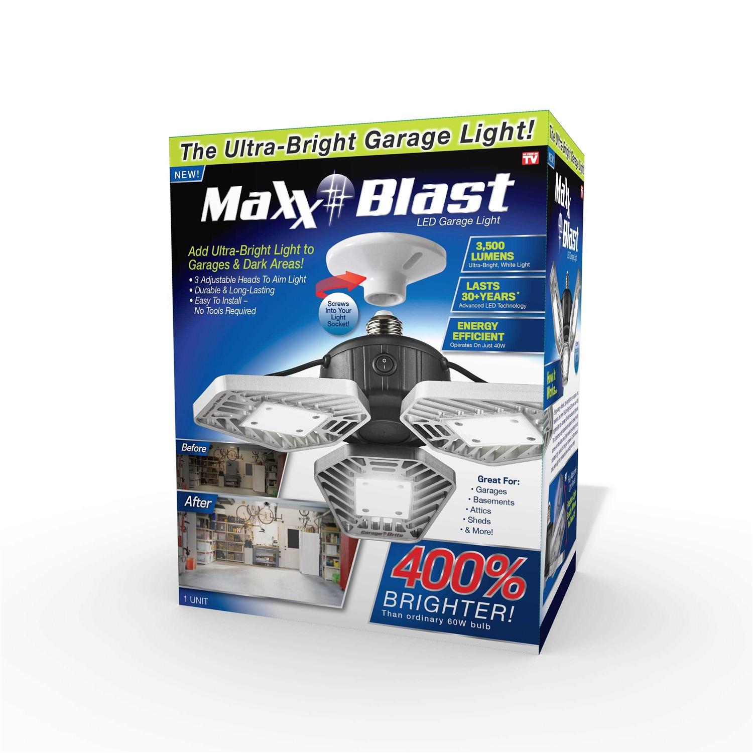 Maxx Blast LED Garage Light - Hardware&Tools Online Store