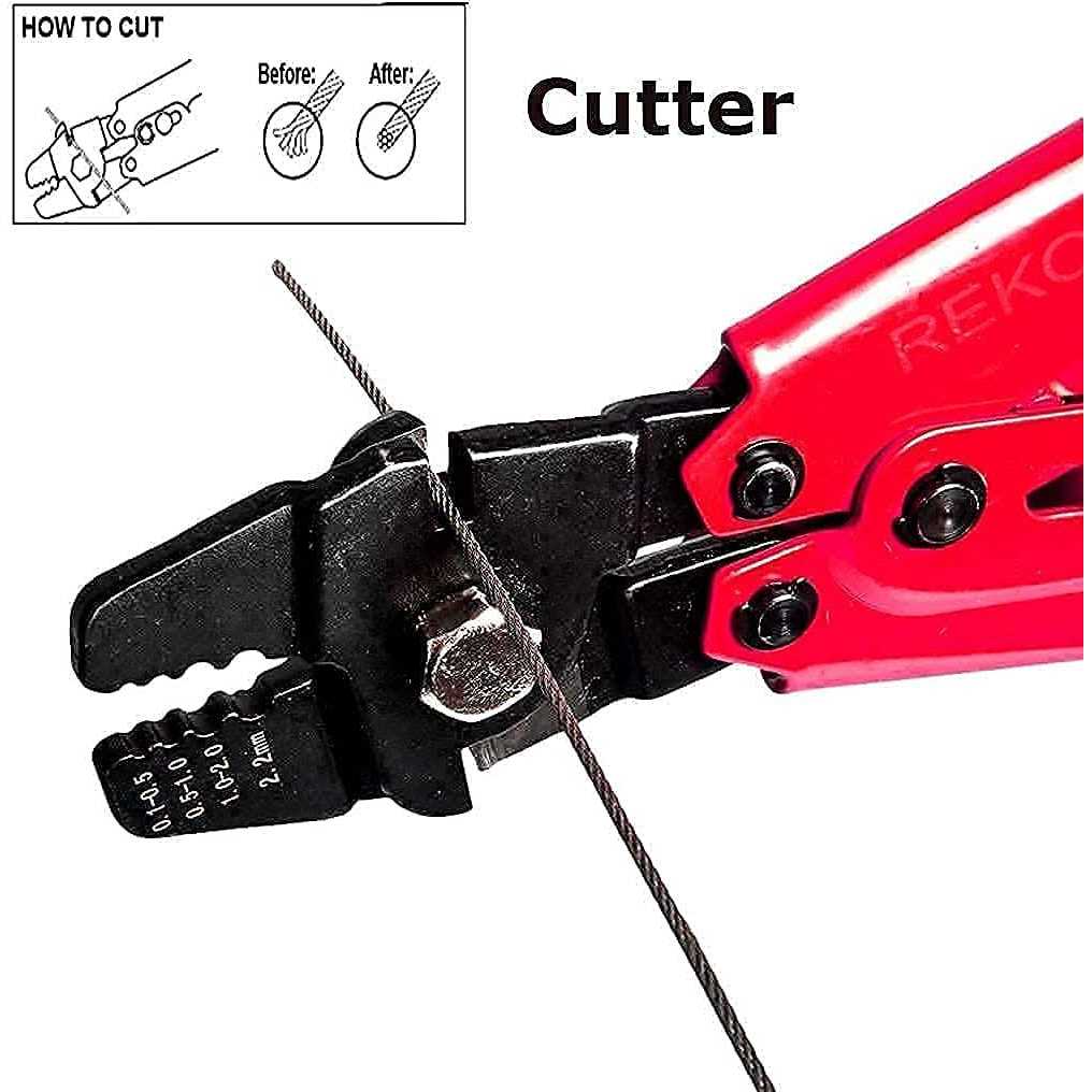Crimping Tool Wire Rope Crimping Tool Up To 2.2mm Swager Crimper ...