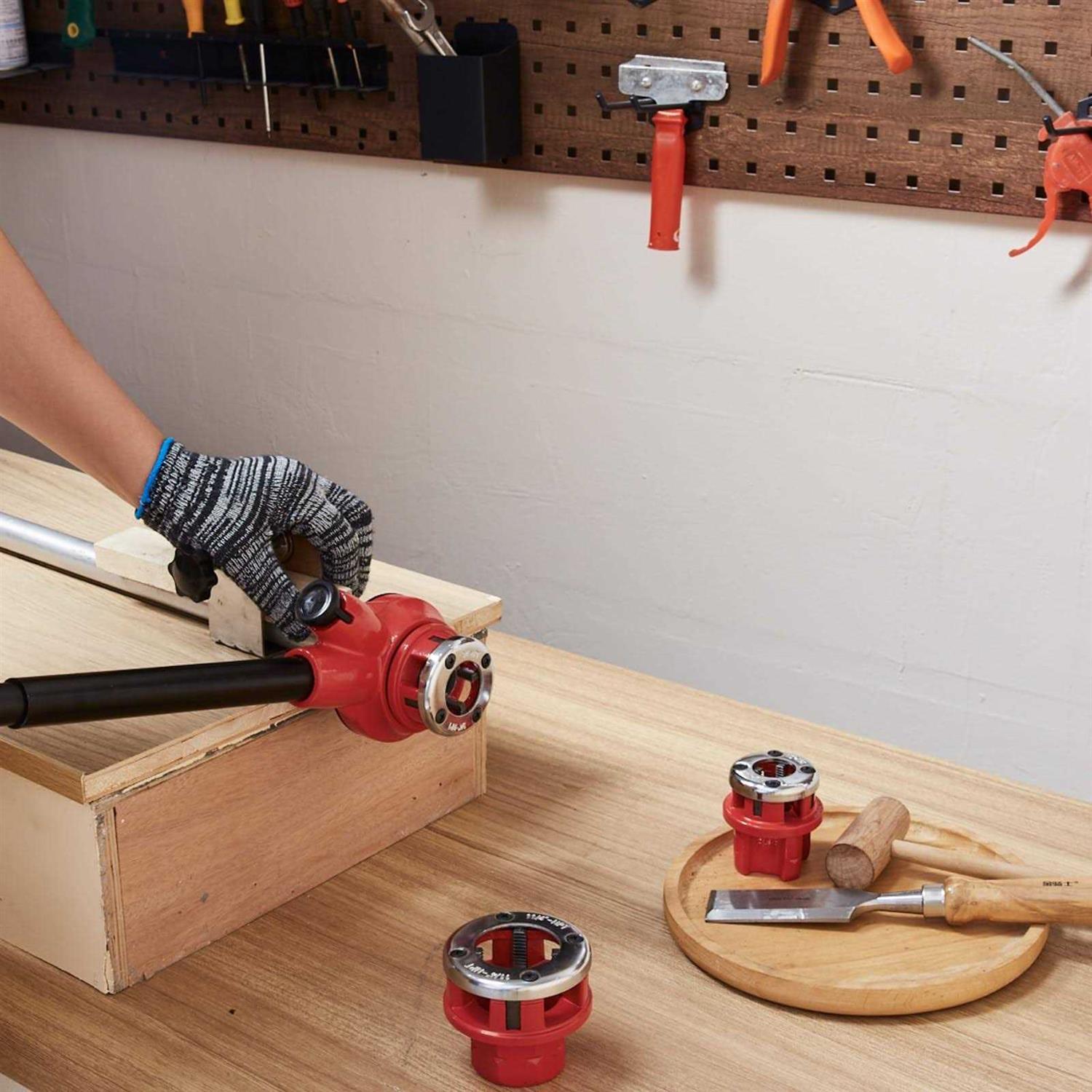 VEVOR Ratchet Pipe Threader Kit 1/4 NPT 1-1/4 NPT Manual Ratcheting ...