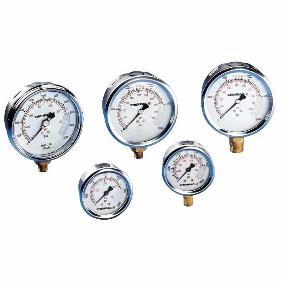 Enerpac 2.5 Hydraulic Pressure Gauge G2535L - Hardware&Tools Online Store