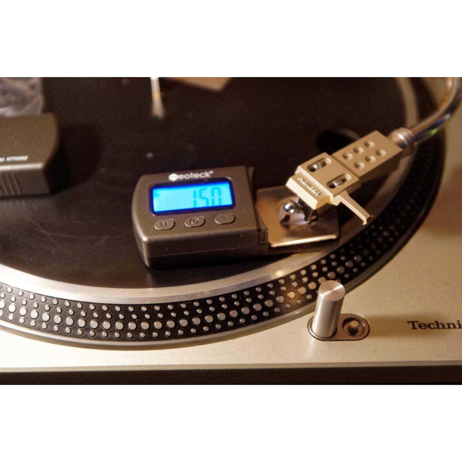 Neoteck Digital Turntable Stylus Force Scale Gauge 0.01g/5.00g Blue LCD ...
