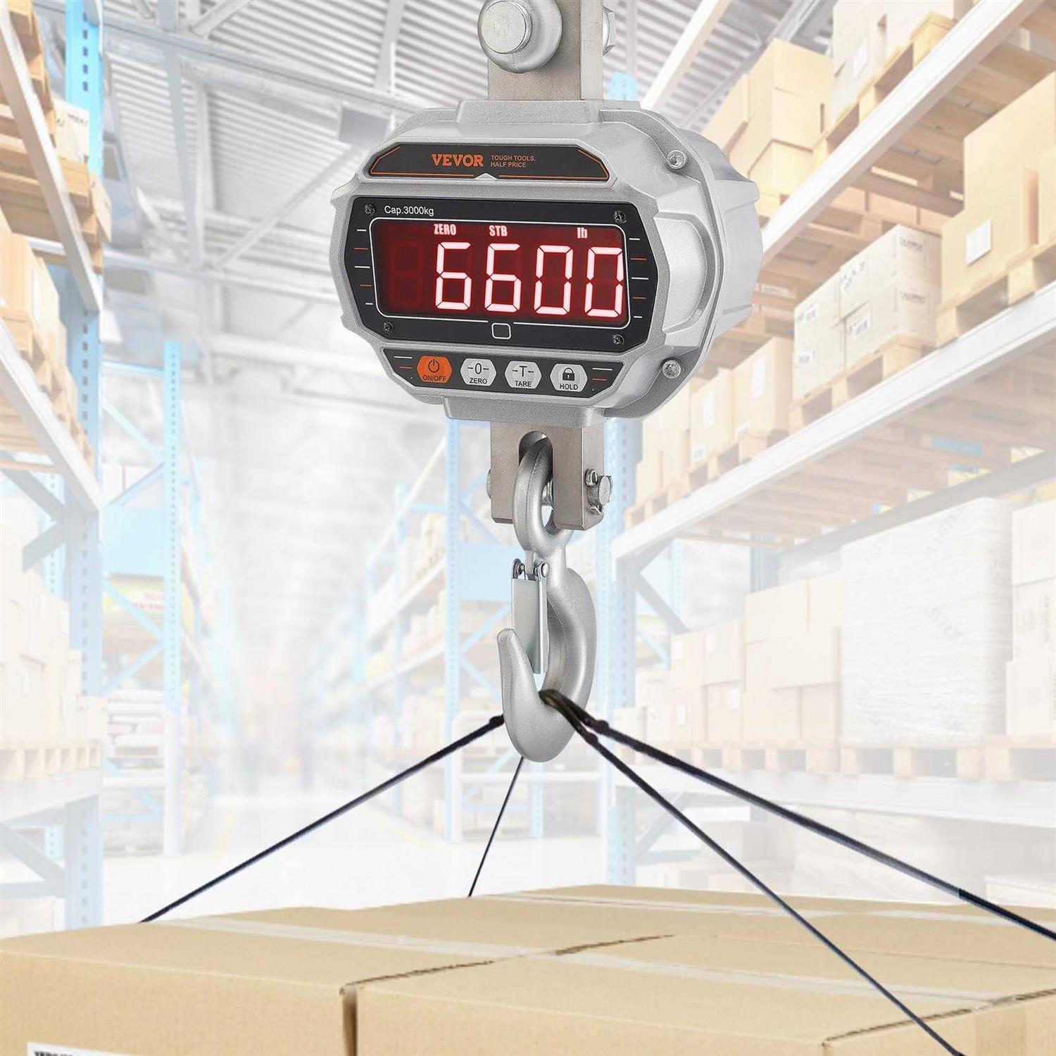 VEVOR Hanging Scale Crane Scale Industrial Heavy Duty with Remote ...