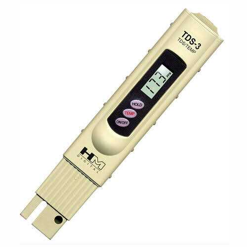HM Digital TDS-3 Handheld TDS Meter With Carrying Case - Hardware&Tools ...