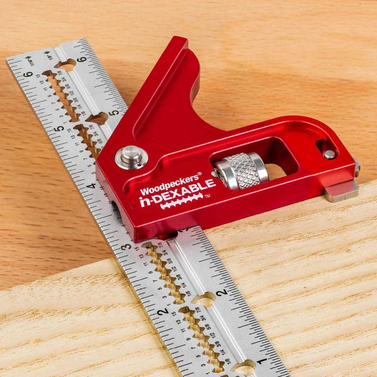 Woodpeckers MCSQ-21 Mini in-DEXABLE Combo Square - Hardware&Tools ...
