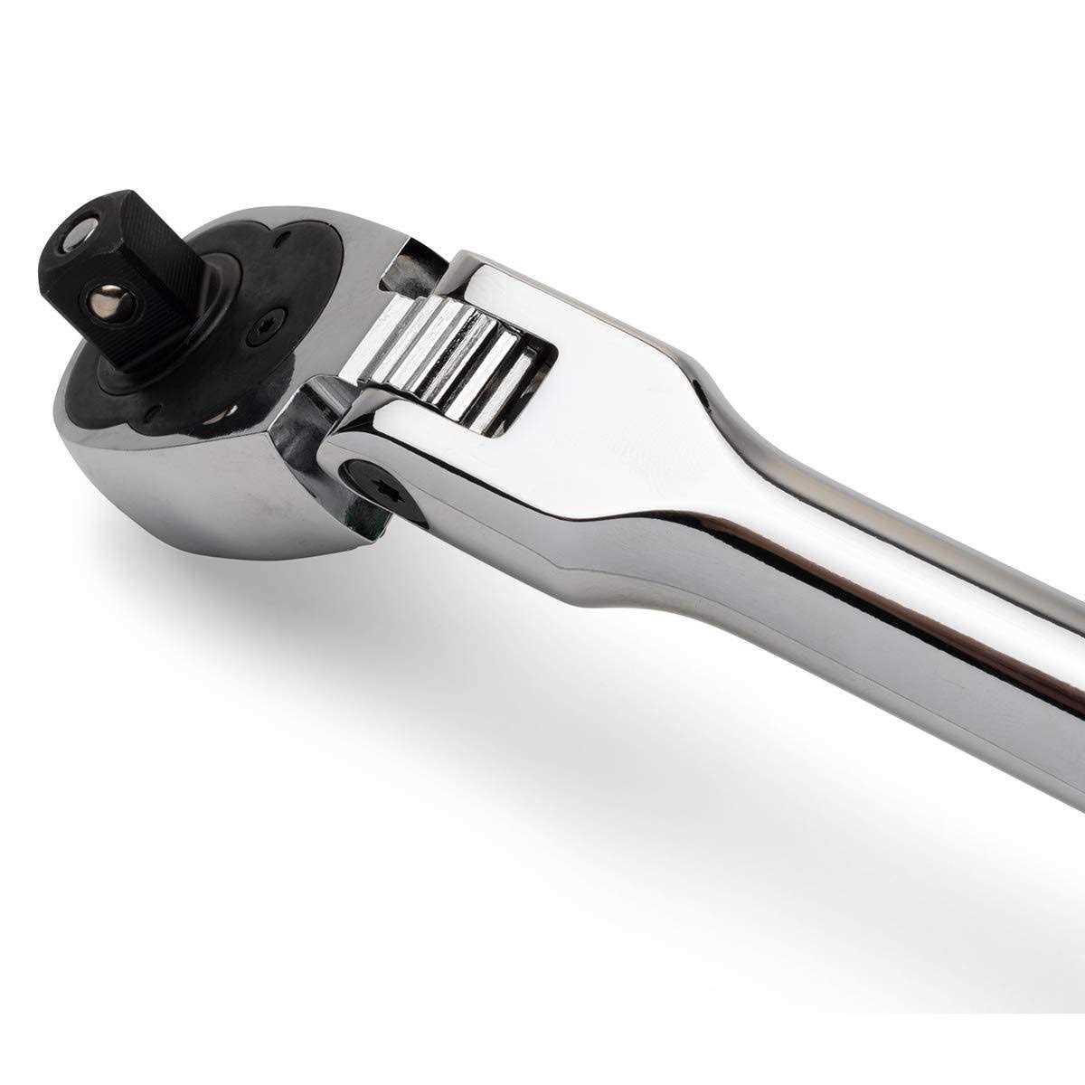 Eastwood 1/2 Inch Drive Extra Long Handle Flex Head Socket Ratchet ...