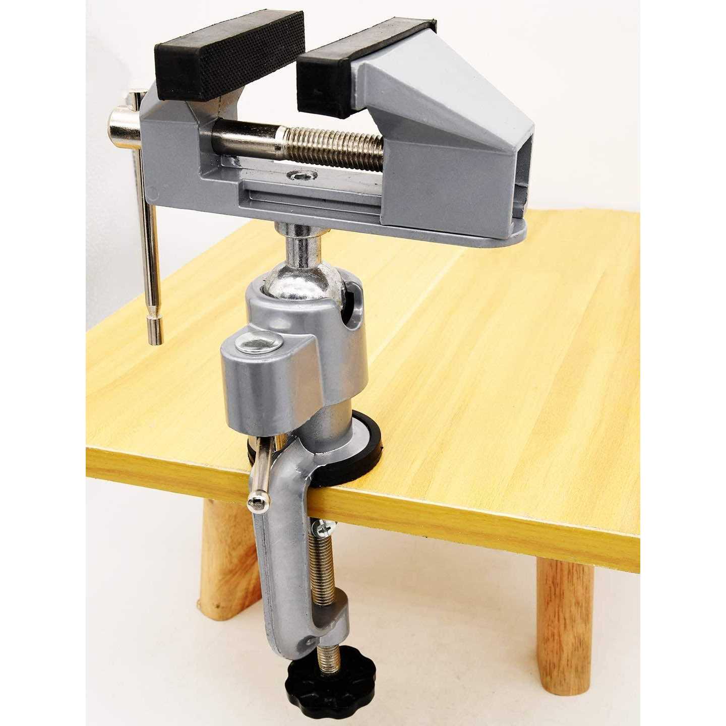 KEYHAO Bench vise Table Jewelry vise Bench clamps Swivel Bench vise ...