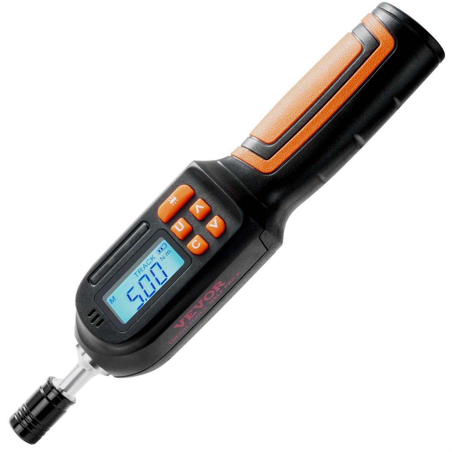 VEVOR Digital Torque Screwdriver 1/4 Drive Screwdriver Torque Wrench ...