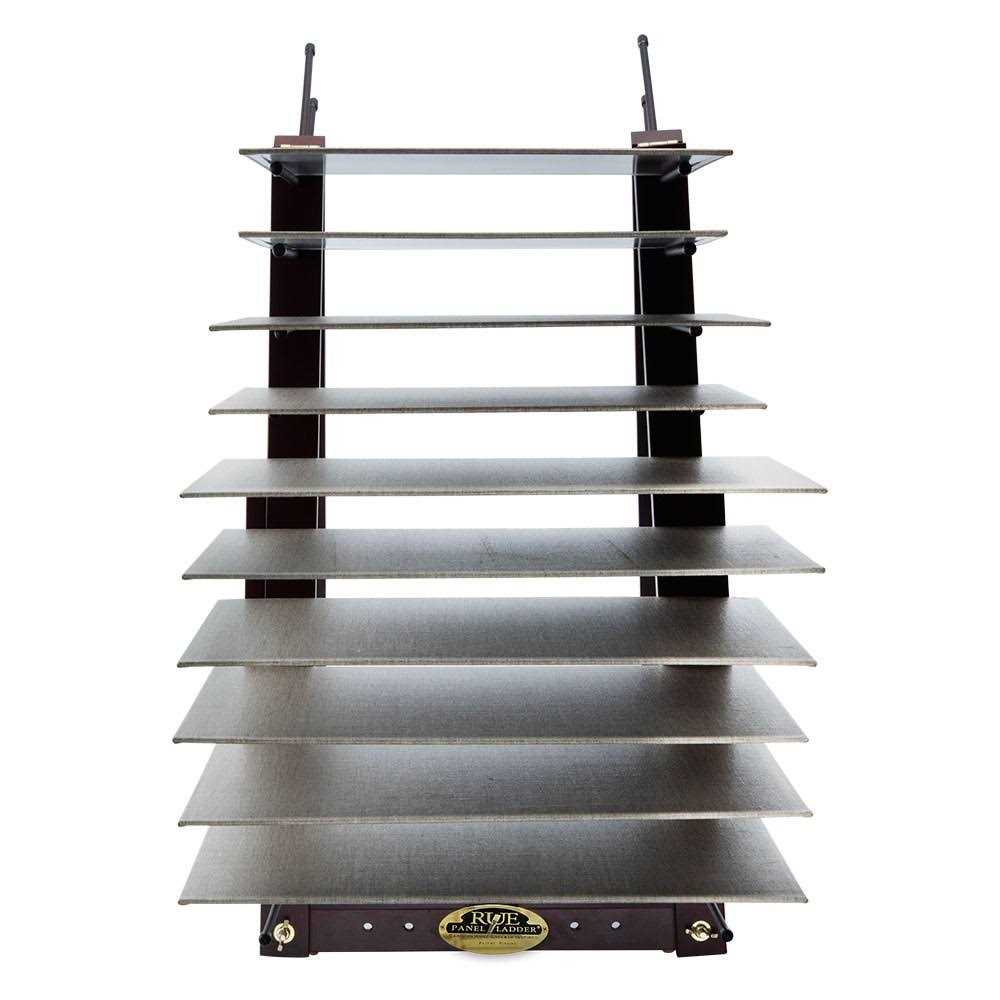 Creative Mark Rue Panel Ladder Art Storage Rack and Cabinet Painting ...