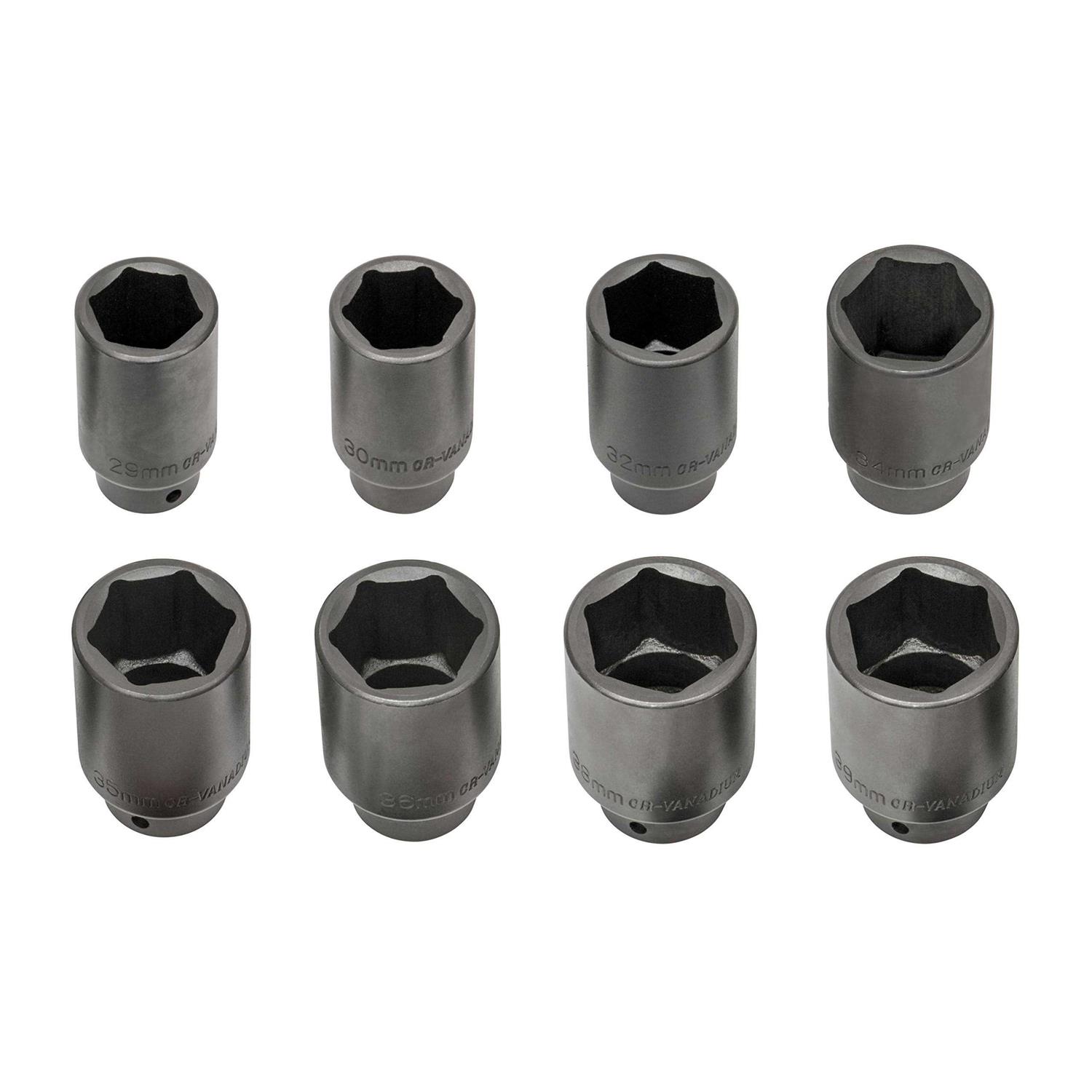 OEM Tools 27320 8-piece 6-Point Axle Nut Socket Set - Hardware&Tools ...