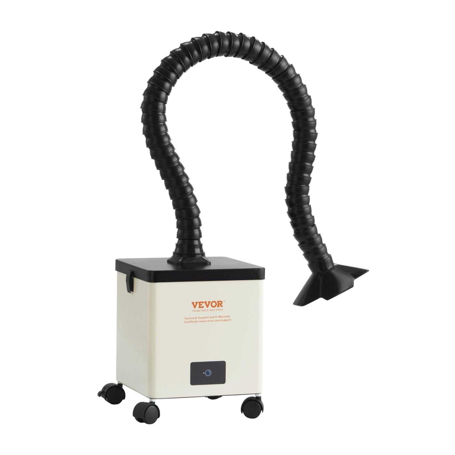 VEVOR Solder Fume Extractor 100W Soldering Smoke Extractor With 3 Stage VEVOR Solder Fume Extractor 100W Soldering Smoke Extractor With 3 Stage