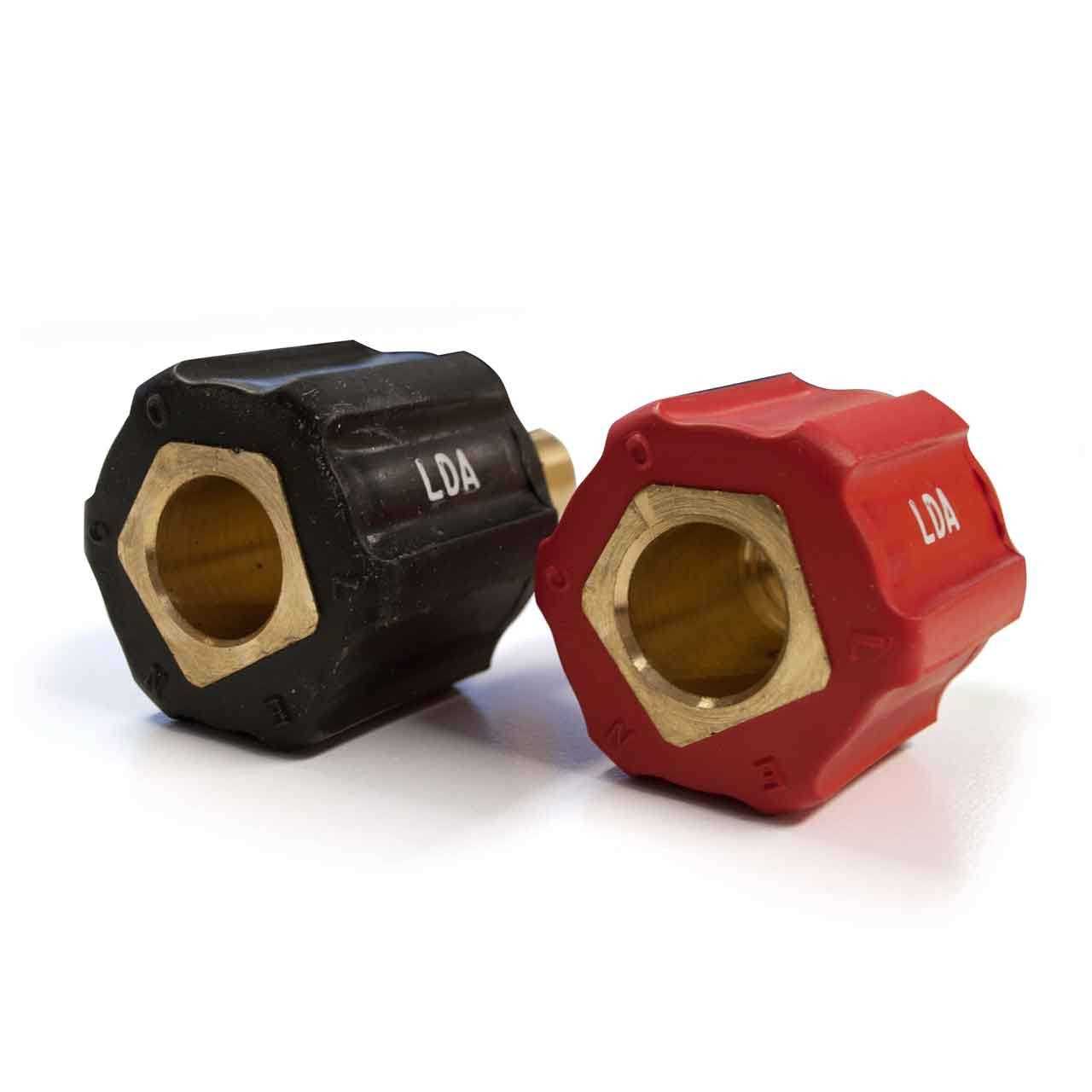 Lenco International Dinse Type Machine Plug Adapter, Male and Female ...