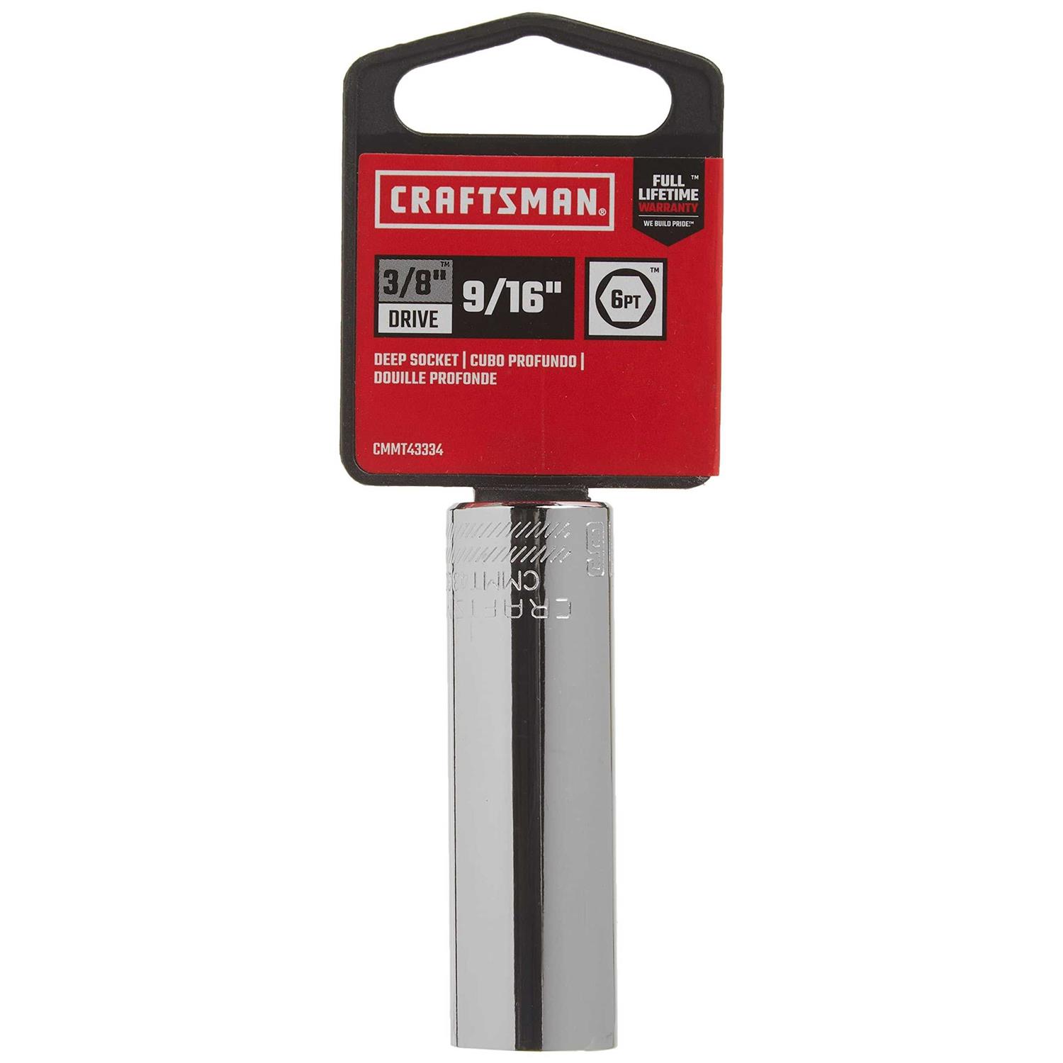 Craftsman Deep Socket SAE 3/8-inch Drive - Hardware&Tools Online Store