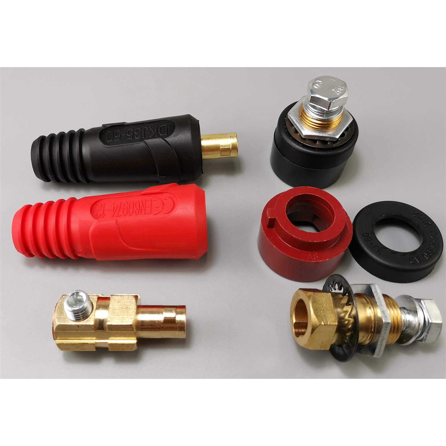 Riverweld TIG Welding Cable Panel Connector-plug and Socket Dkj35-50 ...